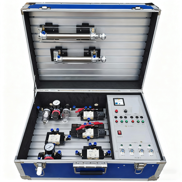 Portable Pneumatic Training Kit – Pneumatics & PLC Integrated Training ...